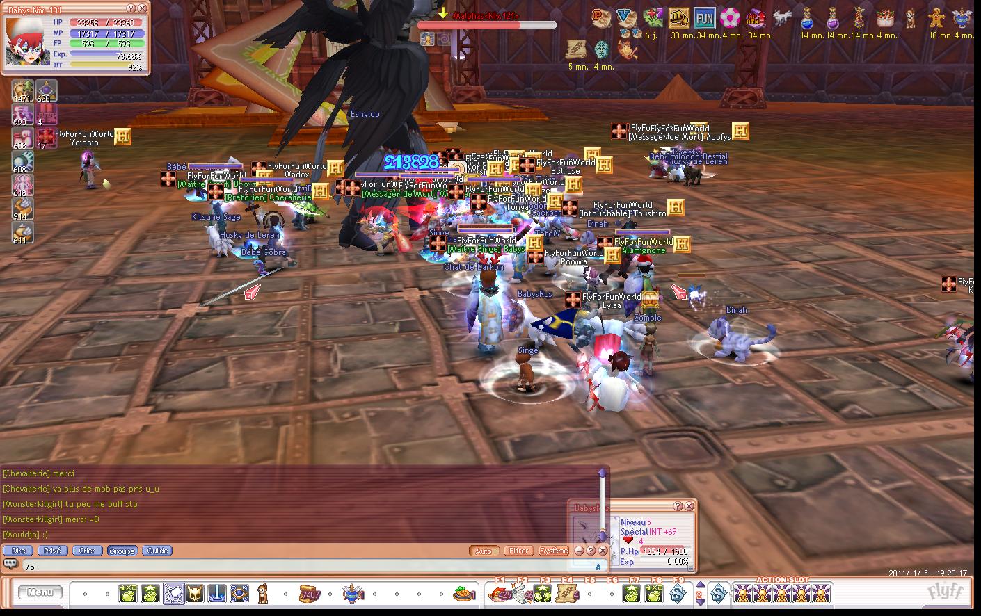 Records par Classes - Flyff World