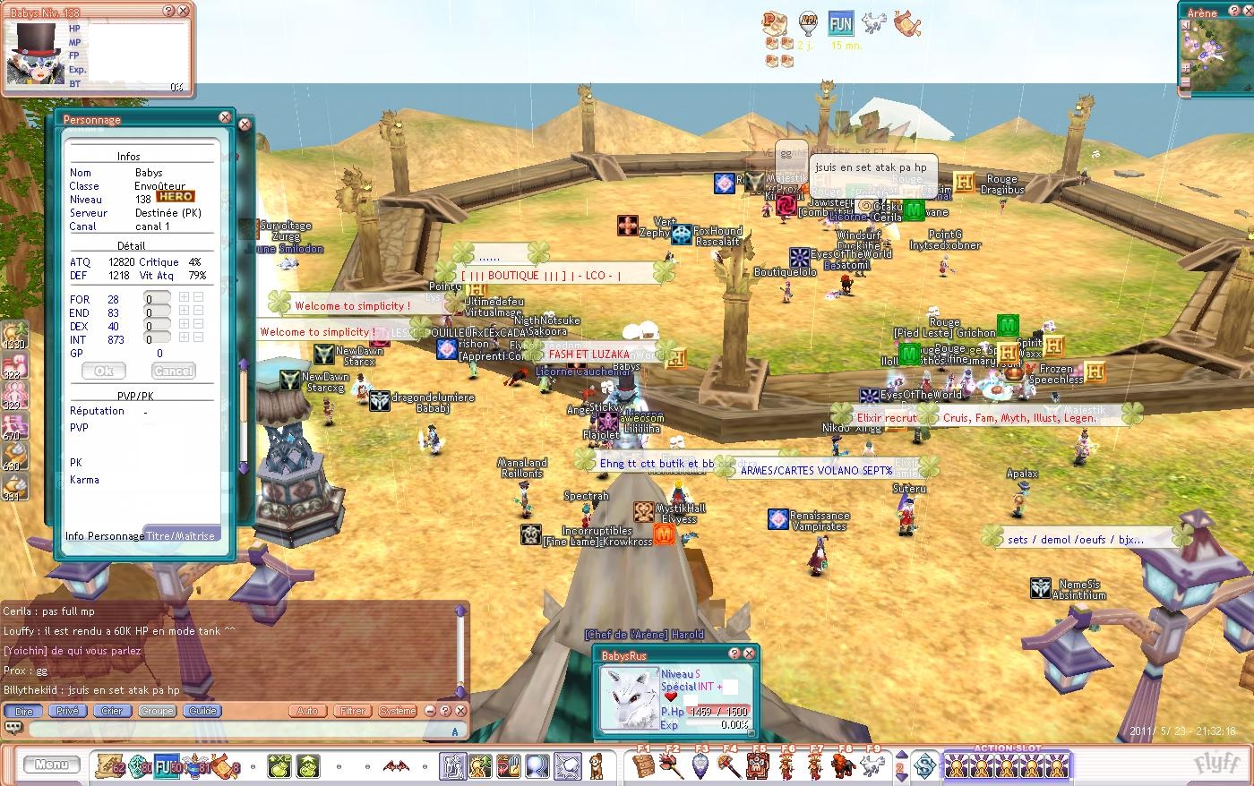 Records par Classes - Flyff World