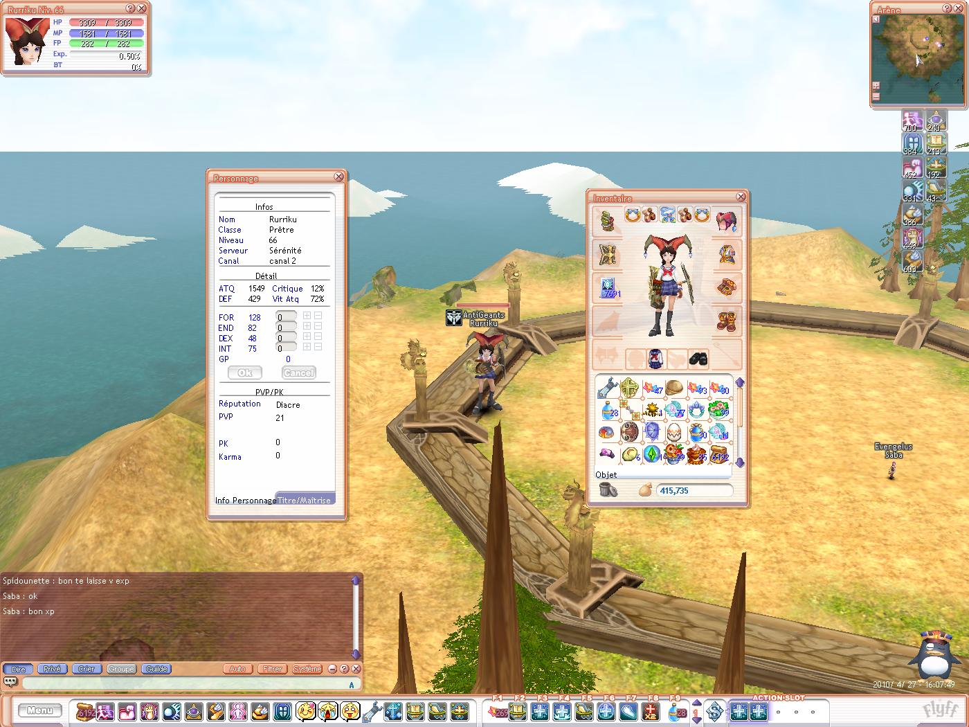 Records par Classes - Flyff World