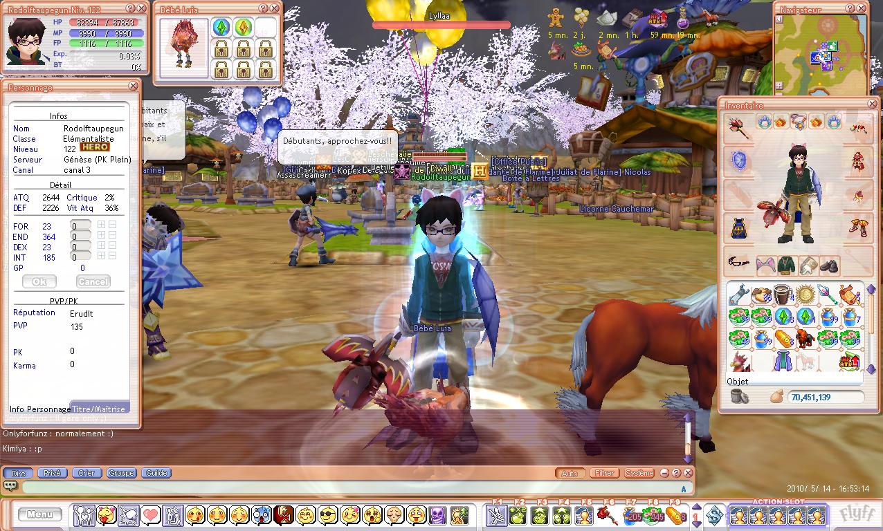 Records par Classes - Flyff World