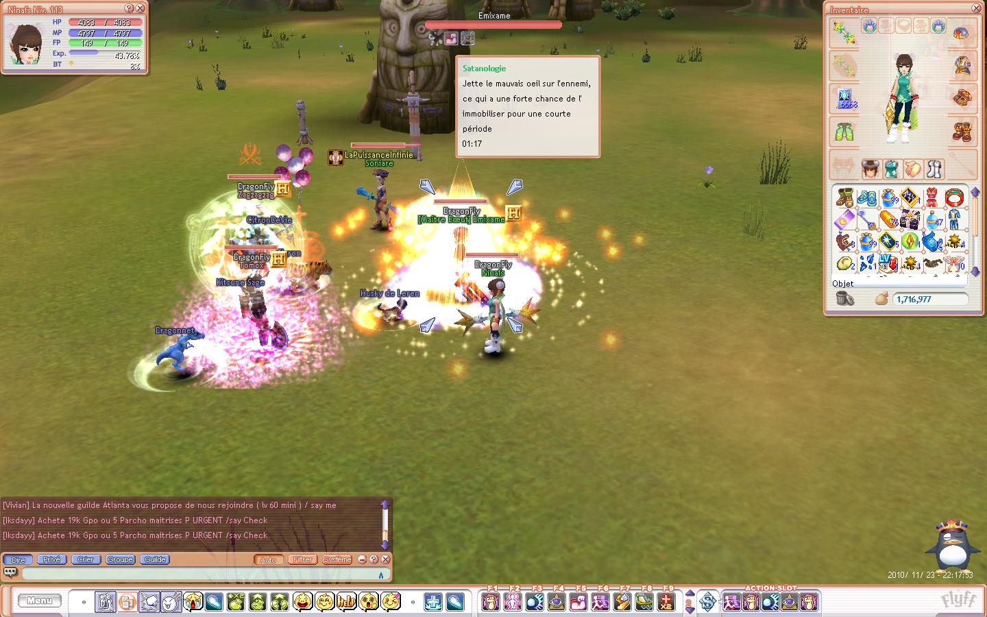 Records par Classes - Flyff World