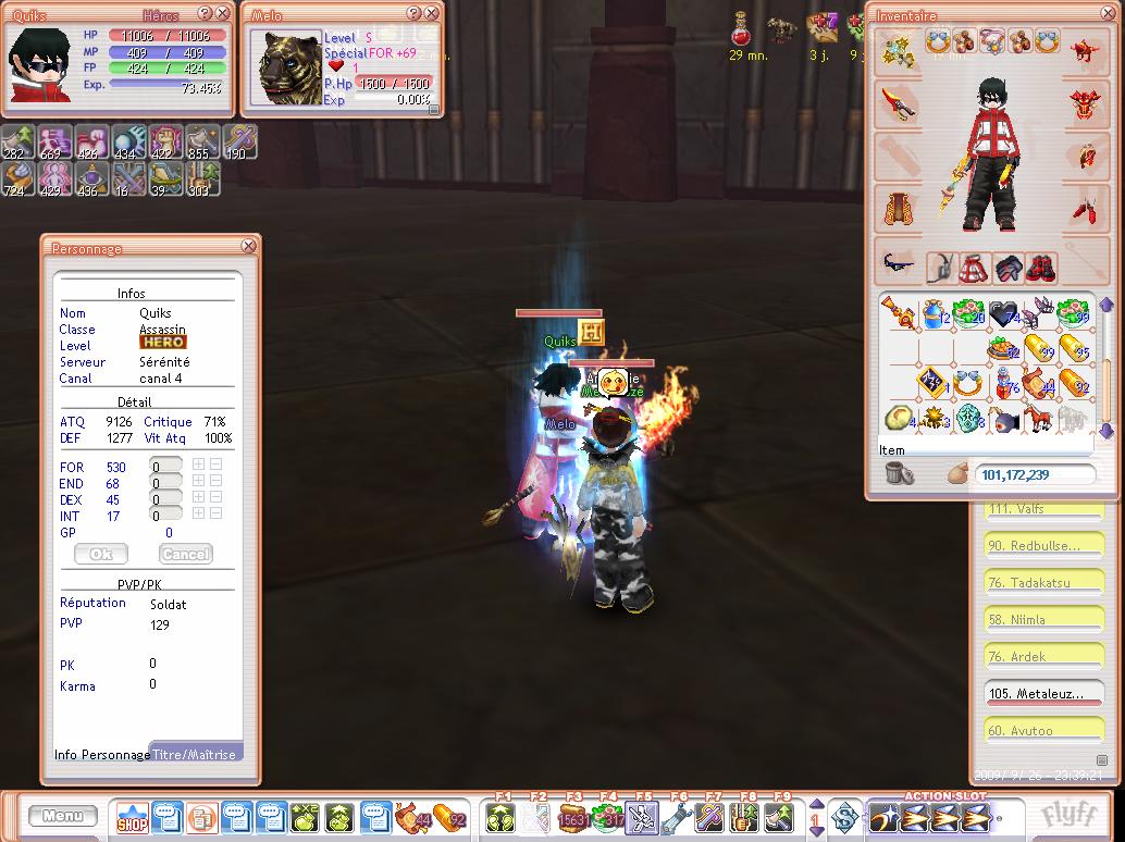 Records de Statistiques - Flyff World