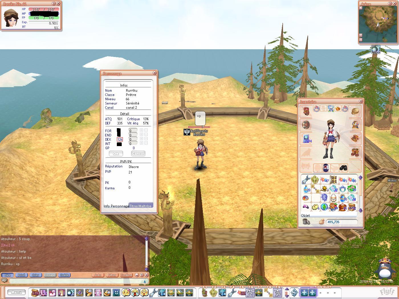 Records par Classes - Flyff World