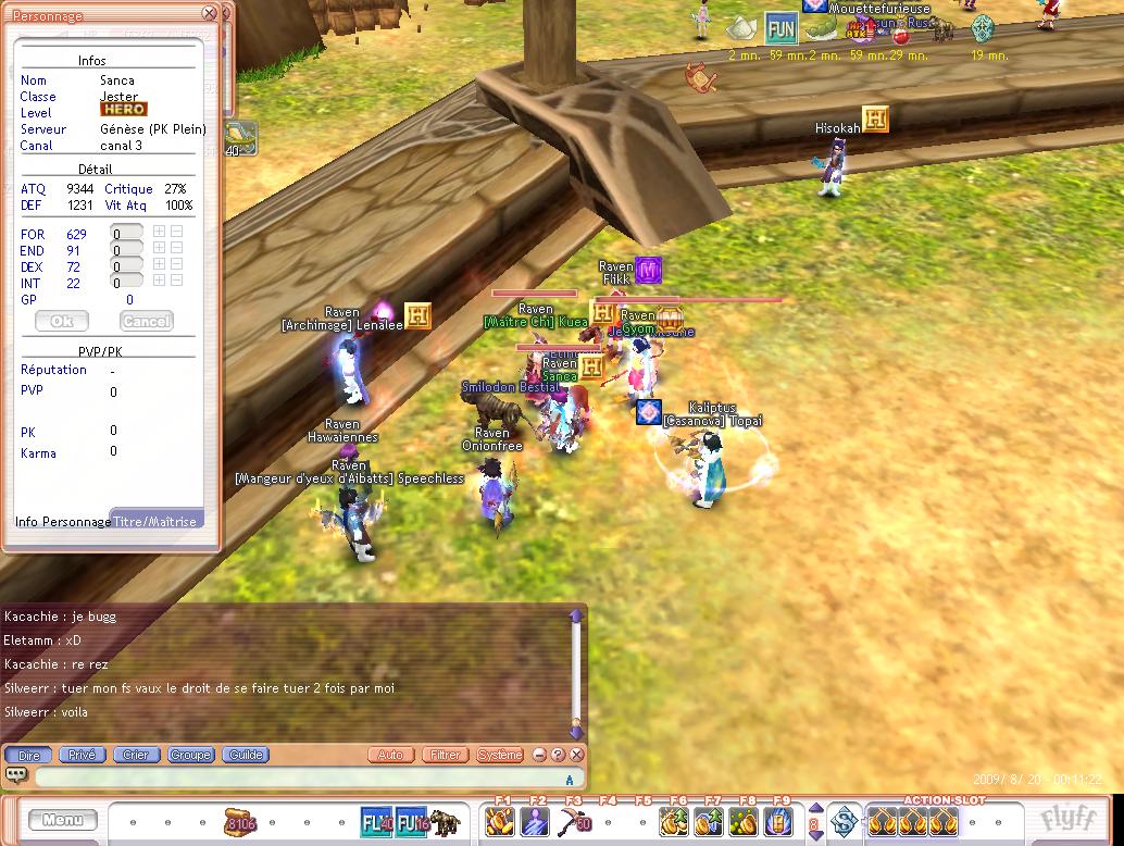 Records par Classes - Flyff World