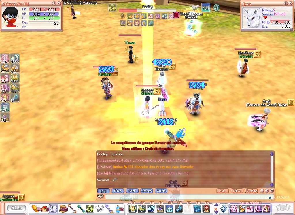 Records par Classes - Flyff World