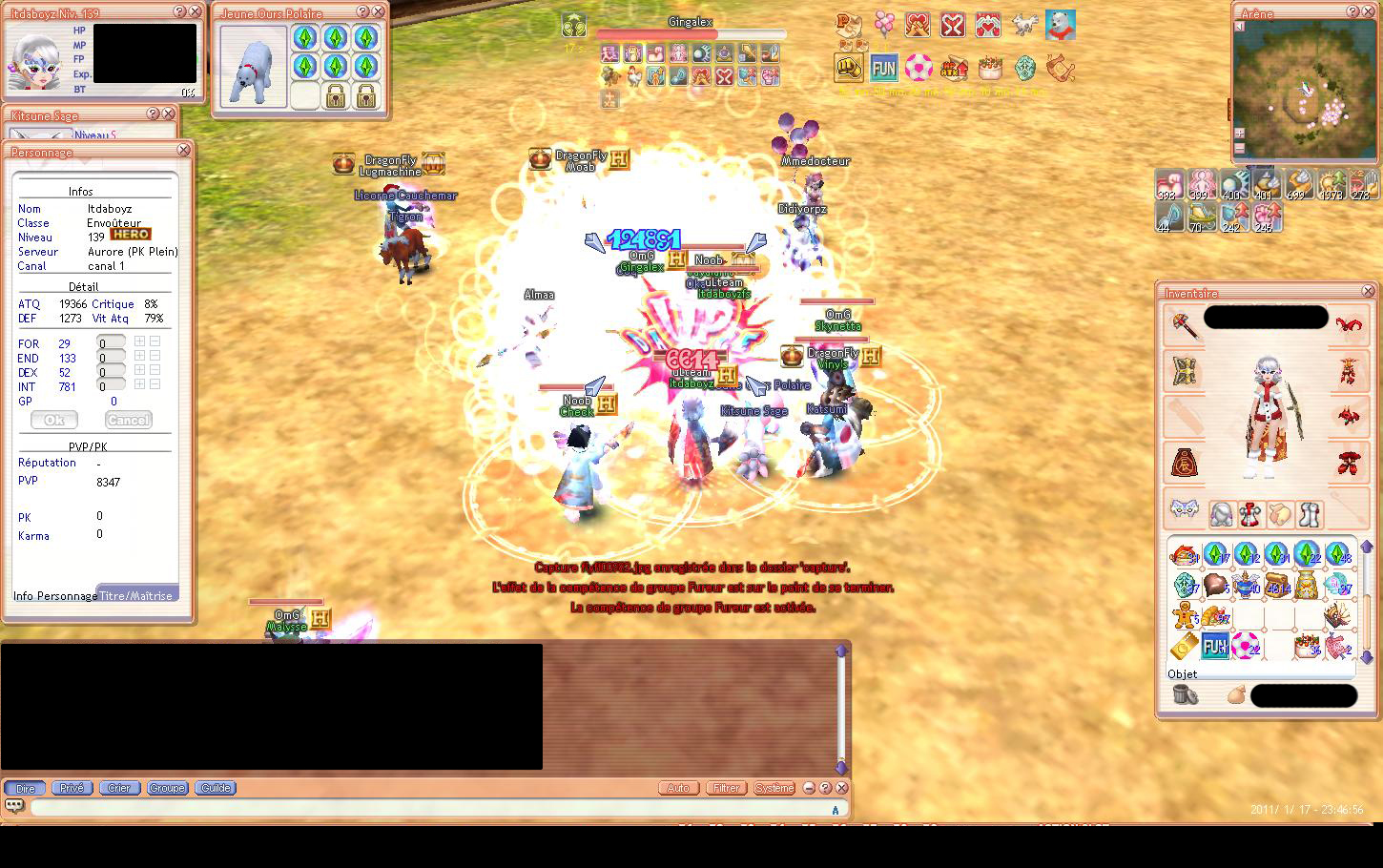 Records par Classes - Flyff World