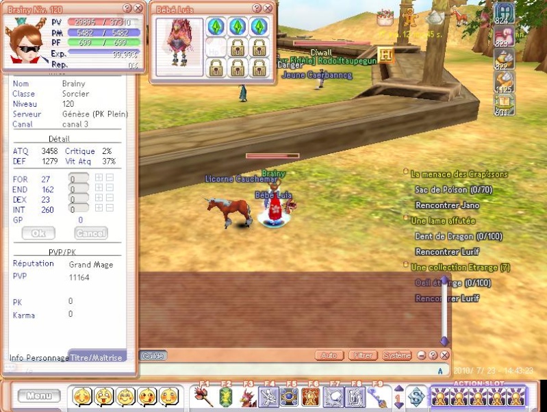 Records par Classes - Flyff World