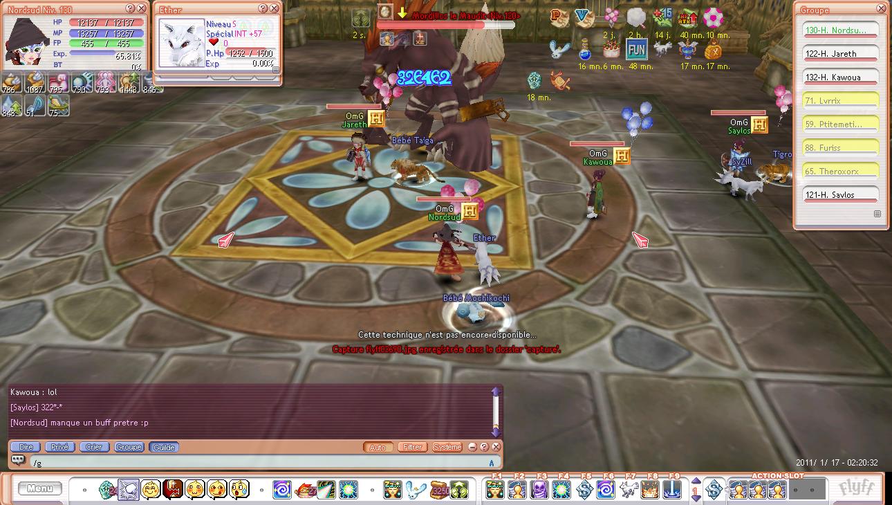 Records par Classes - Flyff World