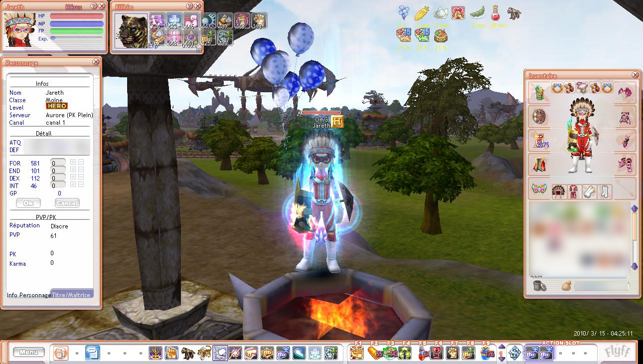 Records par Classes - Flyff World